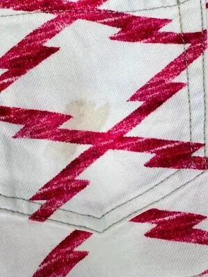 ISABEL MARANT VINTAGE Toile Printed Mini Shorts