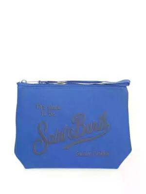 MC2 SAINT BARTH Aline Logo-print Clutch Bag