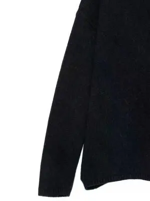 Apuntob Fine-knit Drop-shoulder Sweater