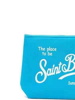 MC2 SAINT BARTH Aline Logo-print Clutch Bag