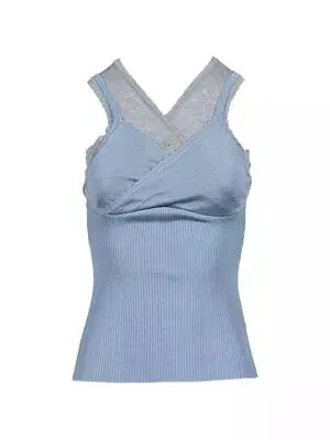 AUGUST BARRON Layered Double Camisole Top