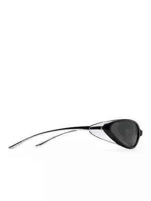 GENTLE MONSTER Noiz Veil Wraparound Sunglasses