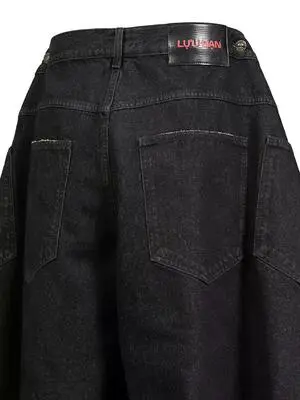 LỰU ĐẠN Cut-off Wide-fit Shorts