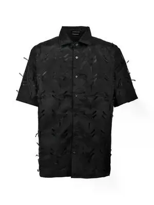 JUNTAE KIM Layered Laser-cut Shirt