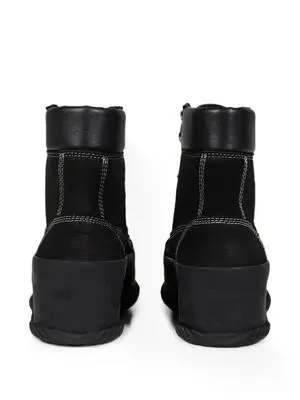 Matthew Williamson Contrast-stitch Lace-up Ankle Boots