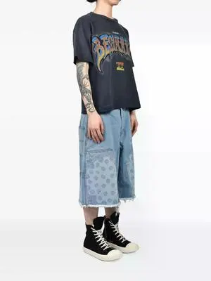 JUN/NAKAYAMA Graphic-print Box-fit T-shirt