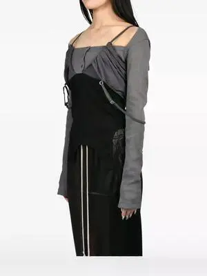 SRVC STUDIO Layered Cut-out Top