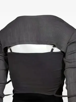 SRVC STUDIO Layered Cut-out Top