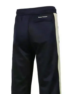 WALES BONNER Motion Track Logo-embroidered Side-stripe Track Pants