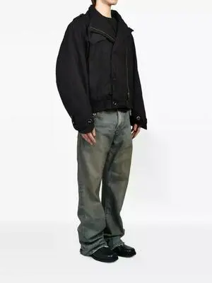 NO/FAITH STUDIOS Balloon-silhouette Jacket - Black