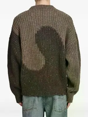ERL Swirl Rib-knit Sweater