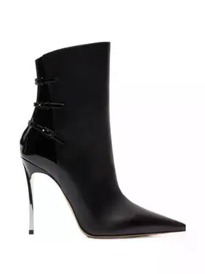 Casadei Superblade Leather Ankle Boots