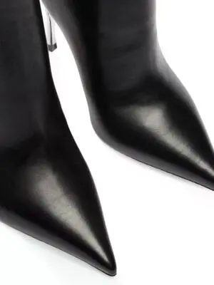 Casadei Superblade Leather Ankle Boots