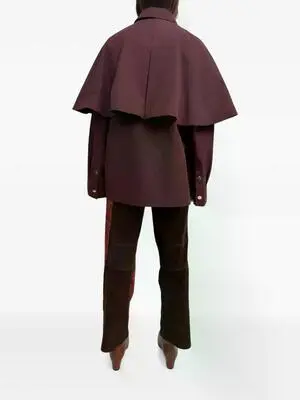 Rodebjer Cape-detail Press-stud Jacket