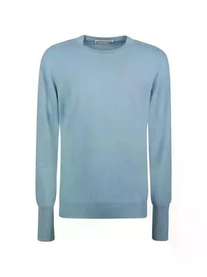 BALLANTYNE Fine-knit Cashmere Pullover - Blue