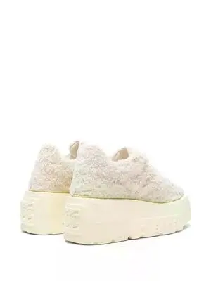 Casadei Nexus Peak Faux-fur Sneakers