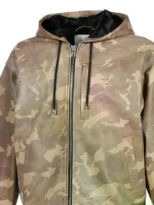 EZR Camouflage-print Zip-up Jacket