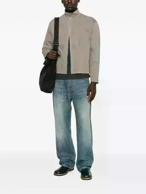 Our Legacy Floral-print Shrunken Sweatshirt