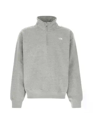 The North Face Essential Simple Dome Relaxed Half Zip Sweatshirt - Grey