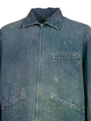 PORTER CLASSIC Breakfast Denim Zip-up Jacket