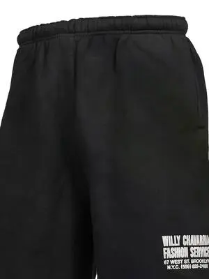 WILLY CHAVARRIA Buffalo Logo-print Shorts