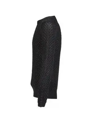 _J.L - A.L_ Wanders Open-knit Sweater
