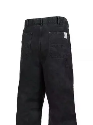 N.HOOLYWOOD Bleached Knee-patch Trousers