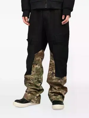 Matthew Williamson Mixed-material Cargo Trousers