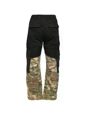 Matthew Williamson Mixed-material Cargo Trousers