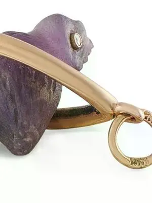 Faberge Amethyst And Diamond Bird Pendant