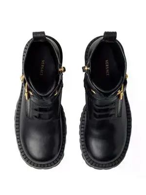 Versace Roxy Leather Boots 35 Mm