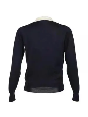 WALES BONNER X John Smedley Henry Merino-wool Polo Shirt - Blue