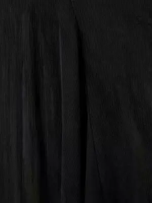 Off-White Cupro Rib Meteor Asymmetric Dress