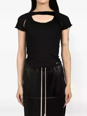 SRVC STUDIO Harness Cutout T-shirt - Black