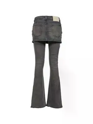 NΦ DRESS Layered Flared Jeans