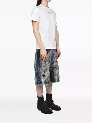 THUG CLUB Hard-washed Destroyed Shorts