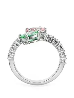 SWAROVSKI X Ariana Grande Crystal-embellished Open Rings