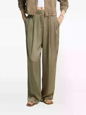 MICHAEL KORS Michael Kors Satin Wide-Leg Trousers