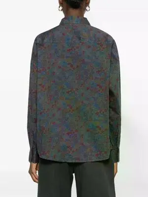 6397 Floral-print Button-down Shirt