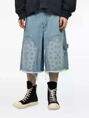 JUN/NAKAYAMA Paisley Carpenter Shorts