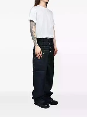 3.PARADIS 4 Waist Logo-patch Jeans
