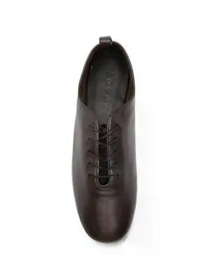 Soeur Lace-up Leather Derby Shoes