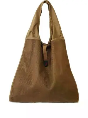 Gramicci Daily Mesh-panel Shoulder Bag - Brown