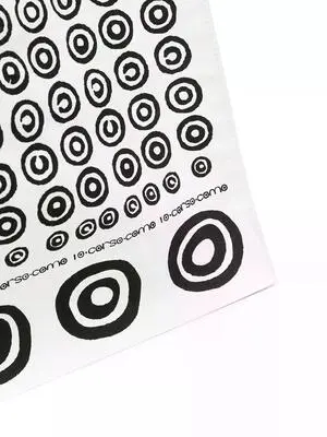 10 CORSO COMO Abstract Spiral Print Tote Bag