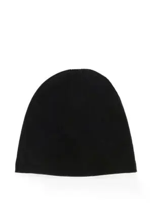 JUN/NAKAYAMA Logo-patch Ribbed Beanie Hat
