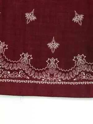Destin Paisley-print Wool Scarf