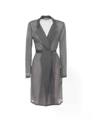 EMME Sheer Belted Coat