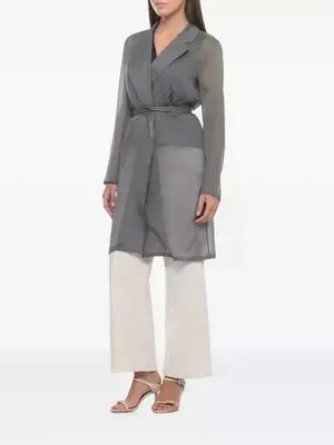 EMME Sheer Belted Coat