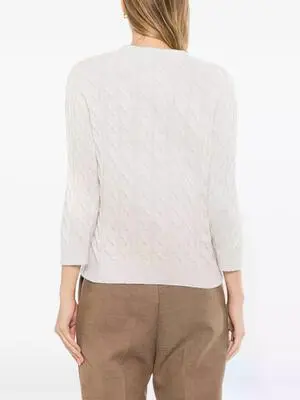N.peal Emilia Cable Knit Jumper