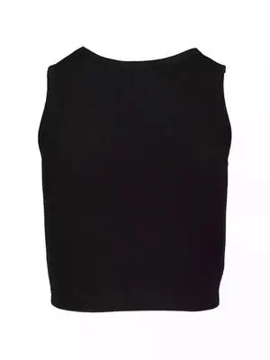 R13 Distressed Cropped Tank Top